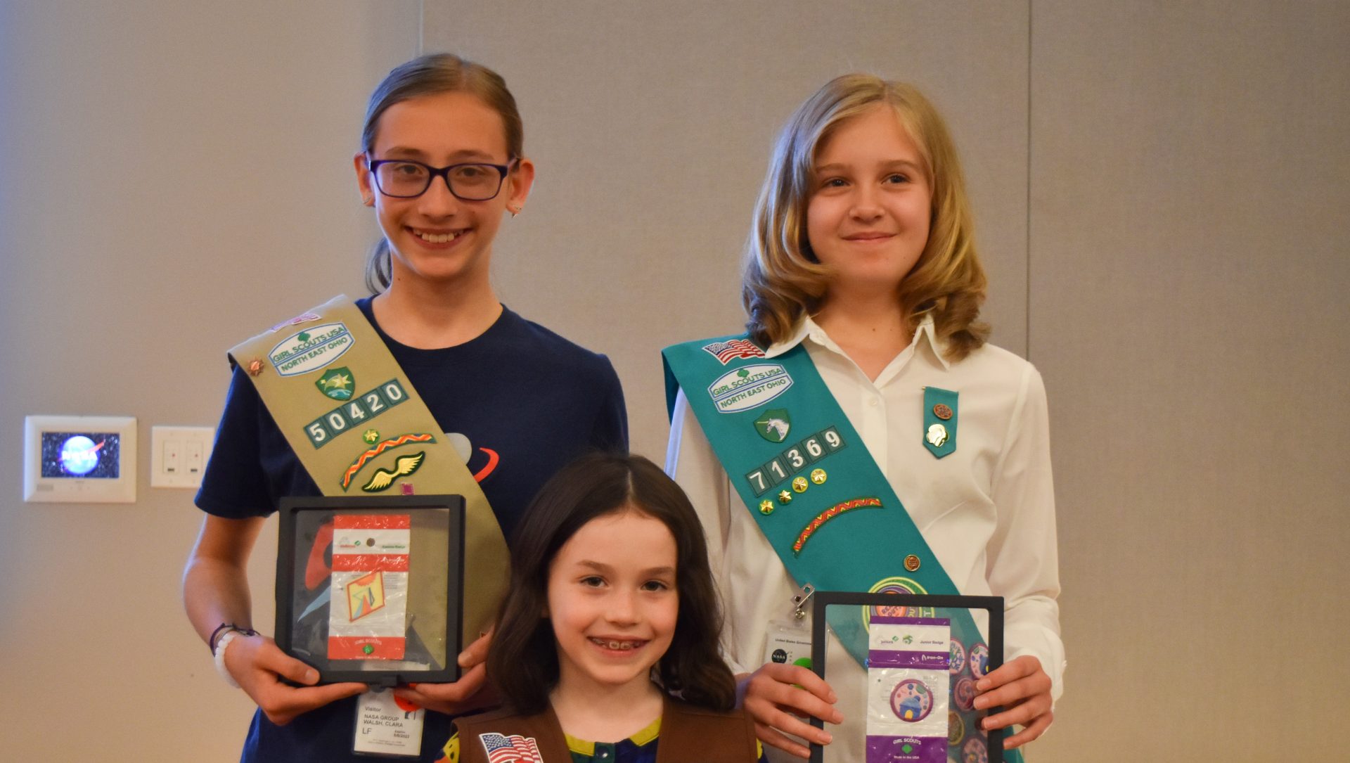 Girl Scouts of North East Ohio Girl Scouts to Receive Space Badge After ...
